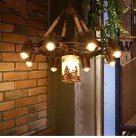 China Loft Vintage Retro Lamps Industrial Style  Rope Lights Bar Club Cafe Restaurant lamp(WH-VP-240) for sale