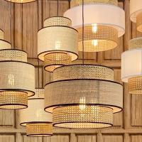 China New Handmade Asia Simple Nordic Chinese Style Bamboo Wood lamp(WH-WP-59) for sale