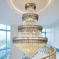 China European-style Duplex Villa Loft Crystal Chandelier High-end Hotel Chandelier(WH-NC-107) for sale