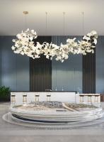 China Luxury Chandelier Indoor Home Leaves Staircase Hotel Lobby Custom Chandelier(WH-NC-117) for sale