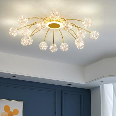 China Nordic designer ceiling light simple modern led glass ceiling light（WH-MI-423) for sale