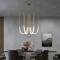 China modern minimalistic line chandelier nordic designer creative lamps(wh-mi-450) for sale