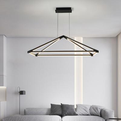 China Minimalist Chandelier Designer Modern Creative Nordic Geometric Art Decor Chandelier(WH-MI-451) for sale