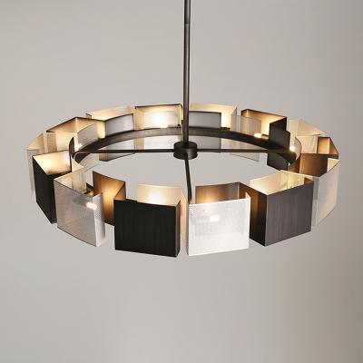 China Modern Round Living Room Chandelier lighting Italy Designer Replica Chandelier(WH-MI-452) for sale