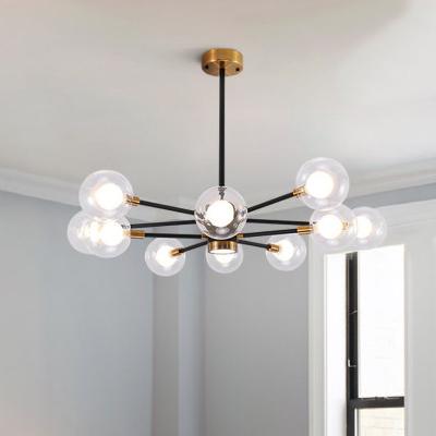 China Nordic Molecular LED Pendant Lights Creative Chandelier Bedroom Living Room Dining Room minimalist lamp(WH-MI-433) for sale