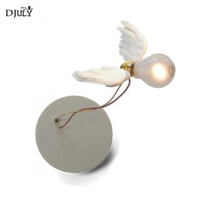 China American novel gold spider led wall lamp for living room dining room personality coffee shop light (WH-OR-234) for sale
