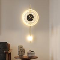 China Modern Style Design Wall Lamp For Living Room Bedroom Background Hotel Clock Wall Lamp(WH-OR-252) for sale
