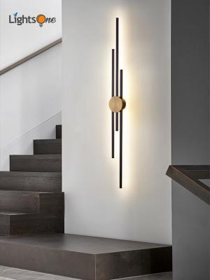 China Luxury minimalist bedroom bedside long wall light creative living room TV background wall lamp(WH-OR-256) for sale