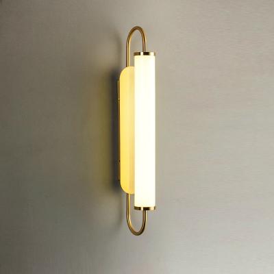 China Modern Led Glass Wall Lamps Luxury Indoor Bedroom Living Room Home Decoration golden Wall Lamp(WH-OR-257) for sale