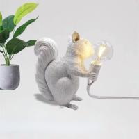 China Nordic Designer Cute Animal Night Lights Creative Squirrel Table Lamp(WH-MTB-274) for sale