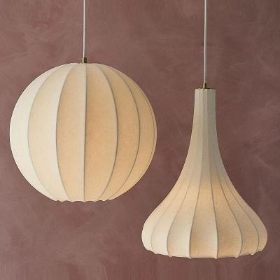 China Cocoon Pendant Lamp Minimalist silk lantern japanes style noguchi lamp(WH-AP-543) for sale