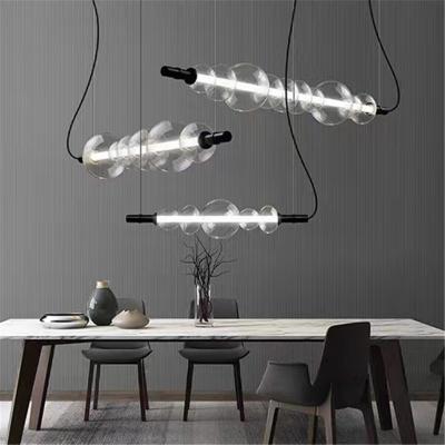 China Nordic glass pendant light Transparent Lampshade bubble light(WH-AP-546) for sale