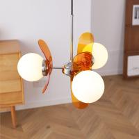China Nordic Middle Ancient Acrylic Beans Pendant Lamp Living Room Dining Room Study Restaurant lamp(WH-AP-548) for sale