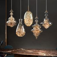 China Nordic Full Copper Lamp Luxury Post-modern Crystal Chandelier(WH-AP-554) for sale