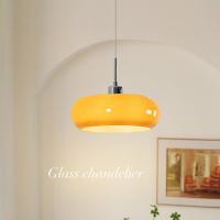 China Bauhaus Pendant Light Retro Dining Room Hanging Light Cream Custard Tart Light(WH-AP-556) for sale