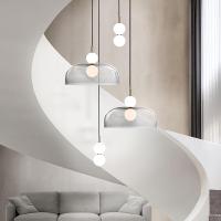 China Glass Pendant Light Post-modern Pendant Lamp Bedside Living Room stairwell pendant lights(WH-AP-559) for sale