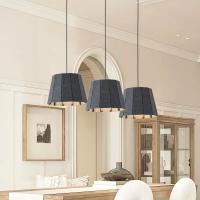 China Modern Dome Chandelier For Living Room Dining Room felt Pendant Lamps(WH-AP-566) for sale