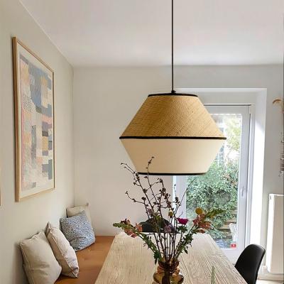 China Bohemia Wabi Sabi Handmade New Design Rattan American farmhouse pendant light(WH-AP-575) for sale