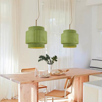 China Wabi Sabi Pendant Light White Resin Chandeliers Dining Room Hanging Lamp(WH-AP-577) for sale
