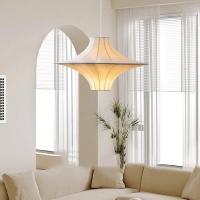 China Modern Silk Led Pendant Lights For Living Room Nordic Wabi Sabi Light(WH-AP-579) for sale