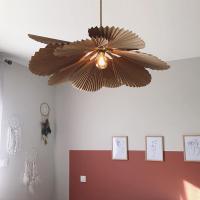 China Wabi-sabi Paper Ceiling Lamp Living Room Shop Led Ceiling Chandelier Kitchen Island Pendant Lights(WH-AP-580) for sale