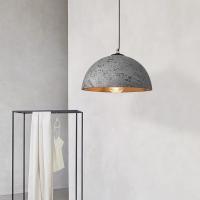 China Nordic Simple Wabi-Sabi Style Led Droplights Living Room Bedroom Dome Pendant Light(WH-AP-589) for sale