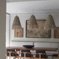 China Retro Wabi Sabi Rattan Pendant Light B&B Restaurant Bar Cafe Dining Room Decor Chandelier（WH-AP-592) for sale