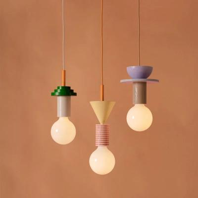 China Nordic Lamp Wood LED Pendant Lights Kitchen Home Decor mini pendant lamp(WH-AP-595) for sale