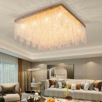 China Crystal Chain Ceiling Lights New Lampara Techo for Home Decor guzhen lighting(WH-CA-107) for sale