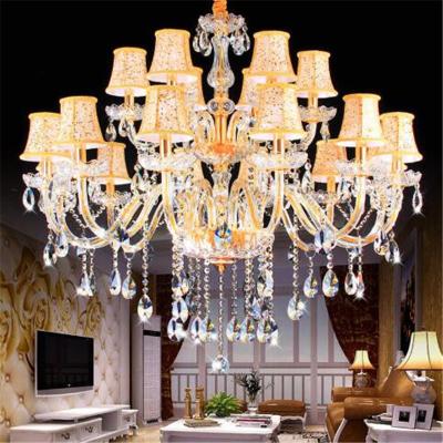 China Modern Gold led crystal chandelier Lighting Fixtures (WH-CY-52) for sale