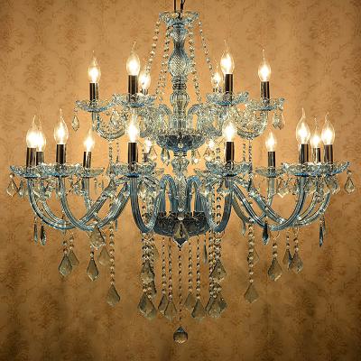 China Fancy chandeliers for sale Pink Color with gold body ( WH-CY-01) for sale