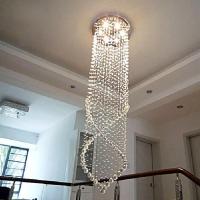 China Large circular crystal chandelier for Living room Bedroom Stairs Home lighting (WH-CY-14) for sale
