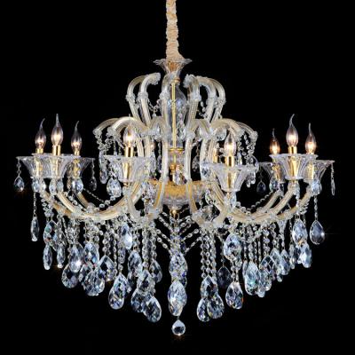 China Unique Dining chandeliers Gold/Transparent Color (WH-CY-70) for sale