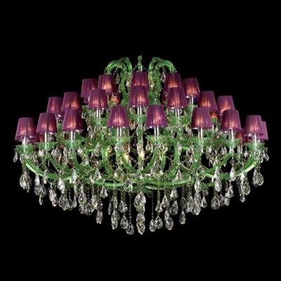 China Popular Large Crystal chandeliers For Hotel Foyer Lighting (WH-CY-93) for sale