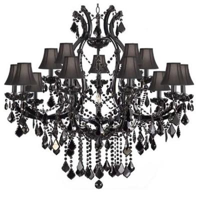 China Contemporary black chandelier lighting (WH-CY-95) for sale