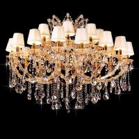 China Floral crystal chandelier Gold Color For indoor Home Lighting (WH-CY-113) for sale
