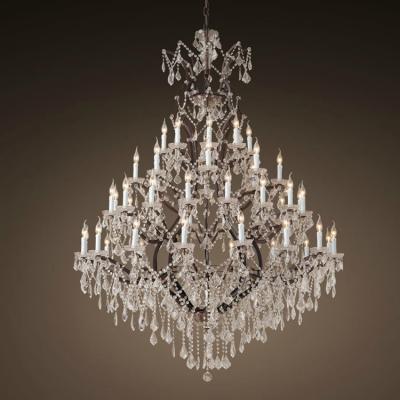China Vintage Black iron dining room Living room Chandelier (WH-WI-01) for sale