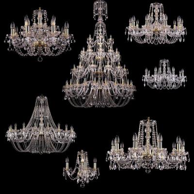 China Kichler crystal chandelier hanging lights for lounge (WH-CY-129) for sale