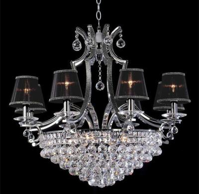 China Large Luxury Cascading Crystal Chandelier Light with K9 crystal Ball Fixtures (WH-CY-130) for sale