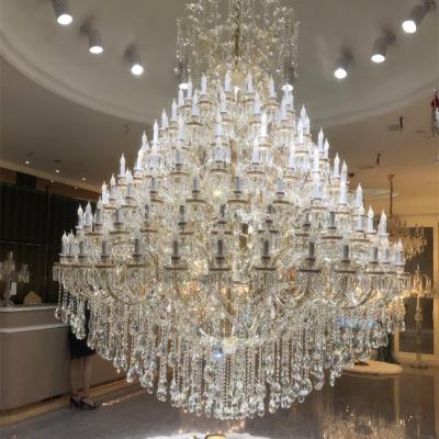 China Extra large crystal chandeliers for Hotel Project Lighting (WH-CY-142) for sale