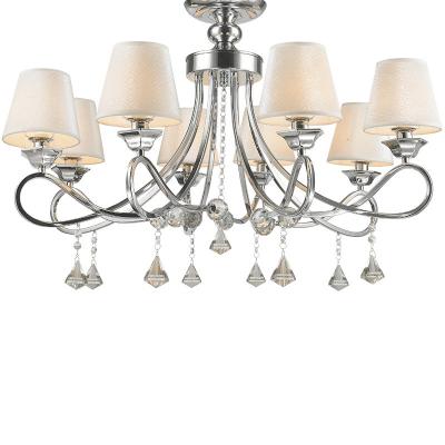China Porcelain crystal chandelier for indoor home hanging light Fixtures (WH-MI-35） for sale