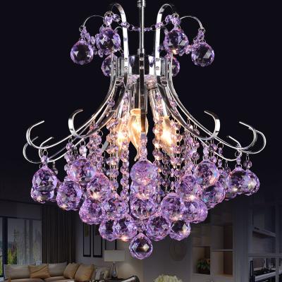 China Metal mesh crystal chandelier for living room bedroom Kitchen fixtures (WH-MI-68) for sale