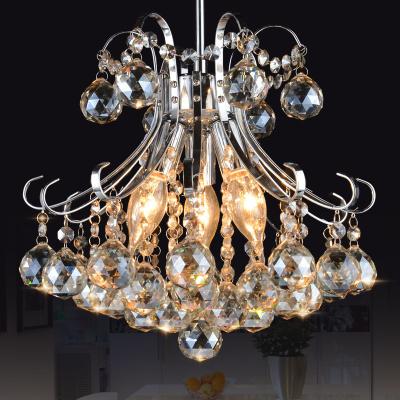 China Colonial metal crystal chandelier for indoor home lighting （WH-MI-69) for sale