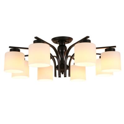 China Black Iron Kitchen Dining room Ceiling Chandelier lighting Fixtures (WH-CI-98） for sale
