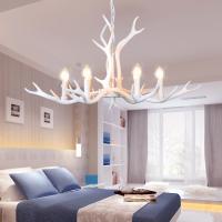 China White antler resin chandelier for home lighting fixtures (WH-AC-01) for sale