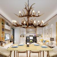 China Big antler chandelier 25 Lights for Living room Bedroom Coffe Shop Lighting Fixtures (WH-AC-02) for sale