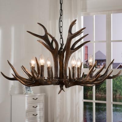China Modern antler chandelier for living room Bedroom Kitchen Light Fixtures (WH-AC-09） for sale