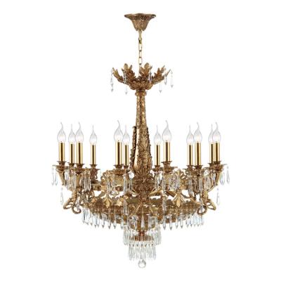 China Antique copper crystal chandelier for Living room Bedroom (WH-PC-14) for sale