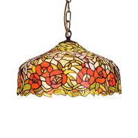 China style stained glass pendant light chandelier (WH-TF-01) for sale