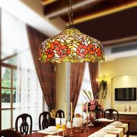 China style stained glass pendant light chandelier (WH-TF-01) for sale